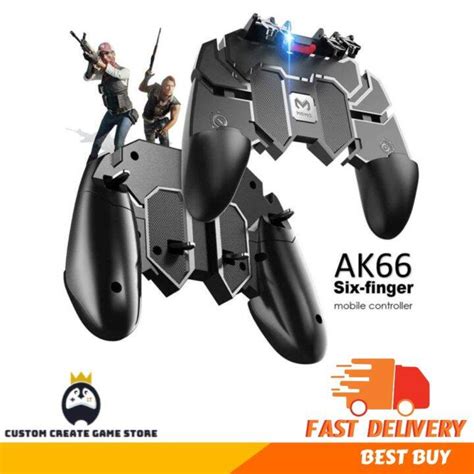 AK Mobile Controller Shooter Gamepad PUBG Mobile Controller Ready Stock Lazada