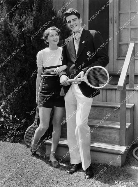 Hedda Hopper And Son William Hopper Ready For Tennis 7750 12 Abcdvdvideo