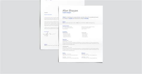 Resume Graphic Templates Envato Elements