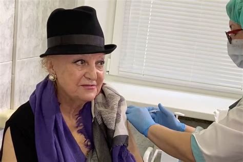 79 летняя оперная певица Галина Борисова привилась от коронавируса