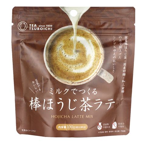 つぼ市製茶本舗 ミルクでつくる棒ほうじ茶ラテ 100g 成城石井com