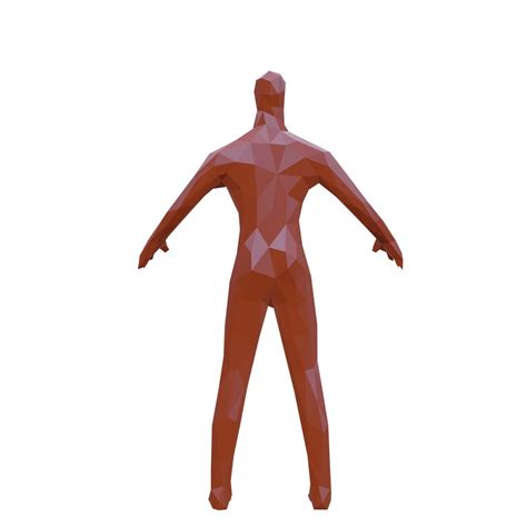 Rigged Low Poly Male And Female Characters 3d Model Turbosquid 1973023