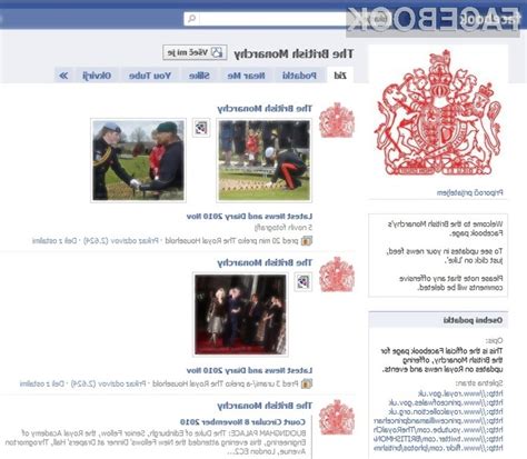 Britanska kraljica postala del Facebooka Računalniške novice
