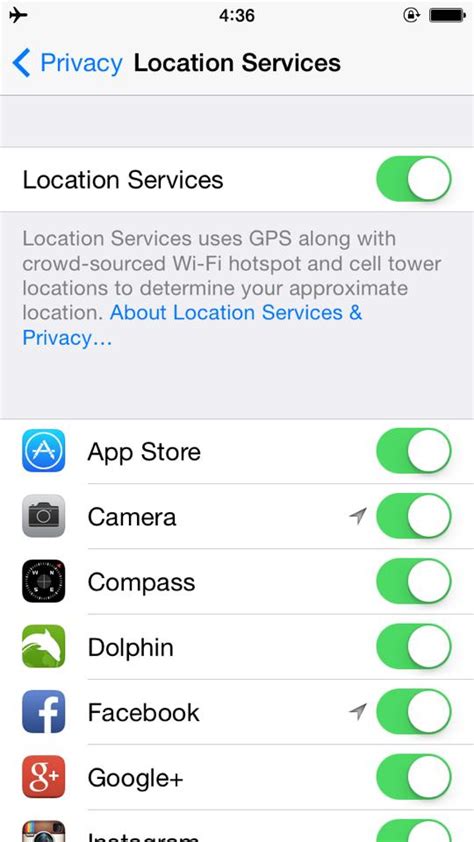 How To Toggle Geotagging On Ios 71 Iphone Ipad