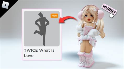 NEW ROBLOX TWICE EMOTE YouTube