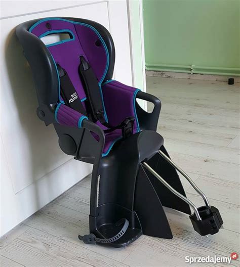 Fotelik rowerowy Romer Jockey Comfort jak Nowy + pokrowiec Krosno ...