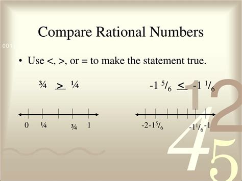 Ppt Compare And Order Rational Numbers Powerpoint Presentation Free