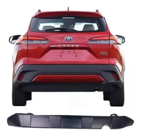 Spoiler Traseiro Corolla Cross Protetor Para Choque Tg Poli Parcelamento Sem Juros