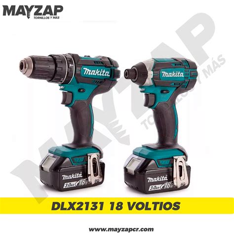 Combo Makita 18V Taladro Y Atornillador Mayzap Tornillos Y Herramientas