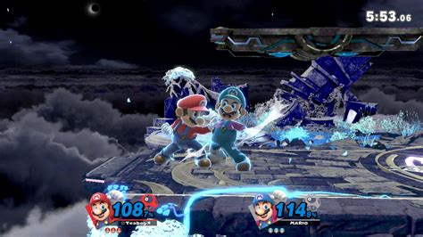 Team Destination Mario Render Ui With Alts Mod For Super Smash Bros Ultimate Ssbu Mods