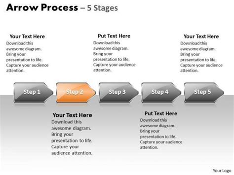 Success Ppt Arrow Process Power Point Stage Style Project Management PowerPoint Graphic