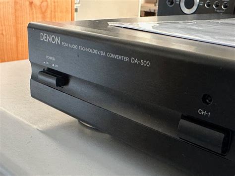 Denon DA-500 High-End D/A Wandler ALPHA 20-Bit-D/A-Wandler | Kaufen auf ...