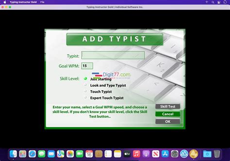 Typing Instructor Gold 22 1 3 破解版 打字练习软件 Digit77 海量精品Mac应用免费下载