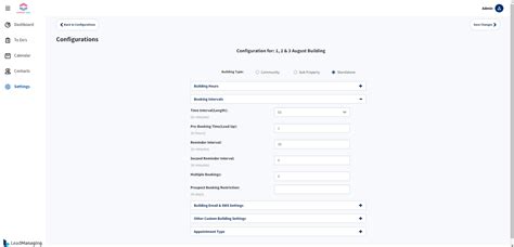 Booking Intervals Property Vista Support