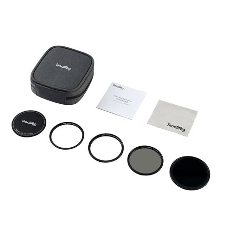 Smallrig 5 In 1 Attachable Filter Kit Vnd 2 32 And Cpl And 14 Effect Black
