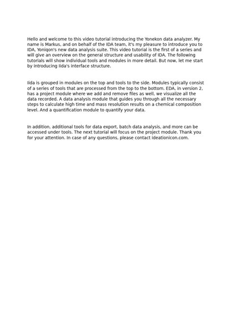 Idatutorialpart1overview Pdf
