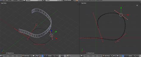 Modeling Curve Modifier Deformation Only On Z Axis Blender Stack