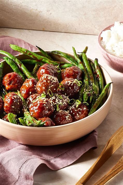 Hoisin Glazed Meatballs Recipe