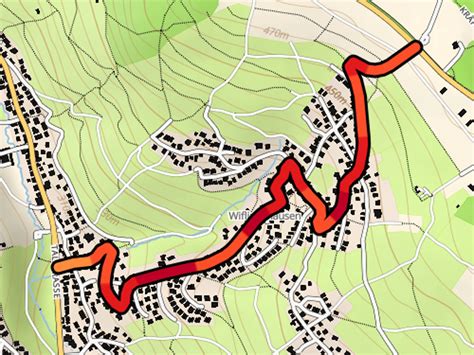 Wiflingshauser Strasse Perfil Del Ascenso