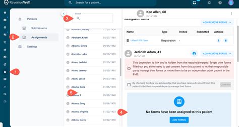 Processing Forms Revenuewell Help