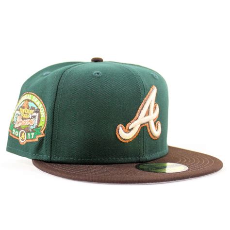Atlanta Braves 2017 Inaugural Season New Era 59fifty Fitted Hat Dark