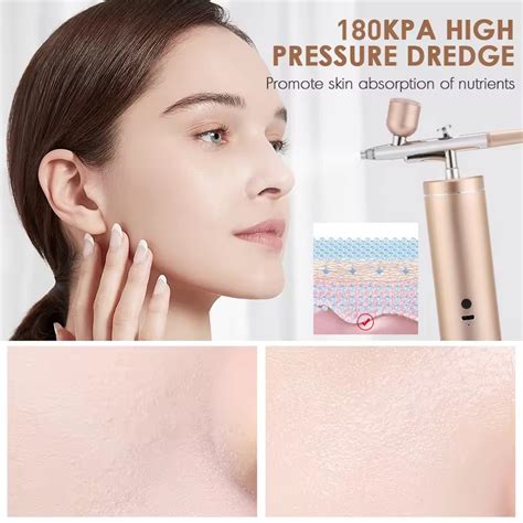 Portable High Pressure Facial Oxygen Injector Machine For Beauty Salon