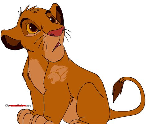 Young Simba With Mark Of The Lion Guard By Fabian4791 On Deviantart