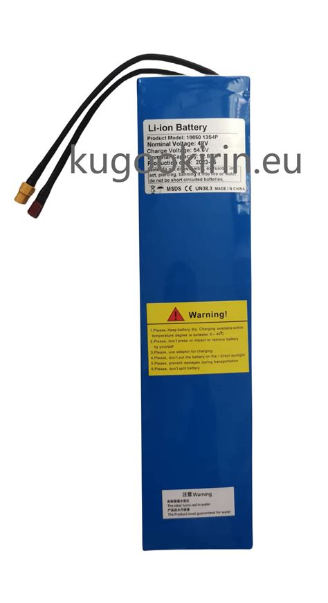 Batteria Originale per Monopattino Elettrico Kugoo KuKirin M4 Pro 48V