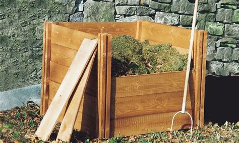 Modular Wooden Compost System Groupon
