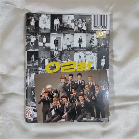 Exo The 1st Album Xoxo Repackage Growl Kisskorean Ver Group