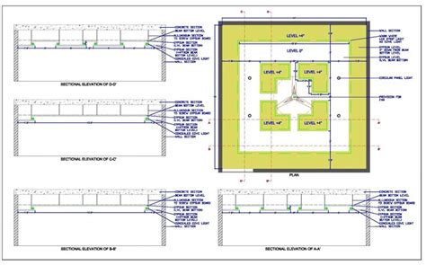 Designer False Ceiling Design Detail AutoCAD Drawing Plan N OFF