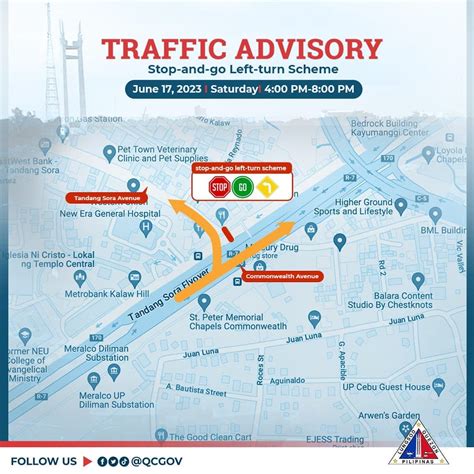 QC Starts Commonwealth Avenue Stop And Go Left Turn Scheme
