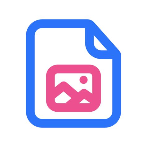 Image Generic Outline Color Icon Image Generic Outline Color Icon