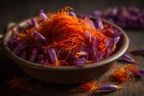 Saffron Is A Highly Prized Spice That Is Derived From The Stigmas Of