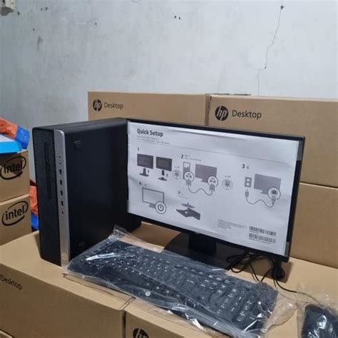 Jual PC Desktop Hp Core I5 7500 Ram 8Gb SSD 256Gb 19 Inch Garansi 1 Tahun Kota Semarang