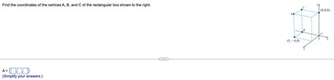 Solved Find The Coordinates Of The Vertices A B And C Of Chegg
