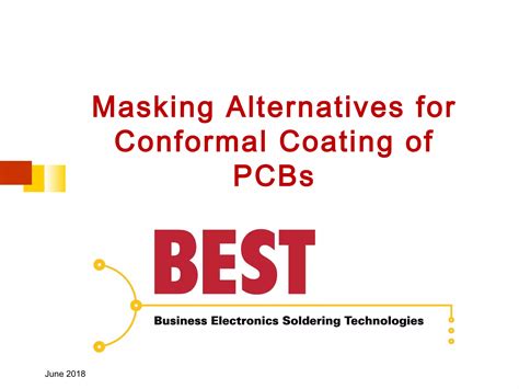 Masking For Conformal Coating Of Pcbs Ppt