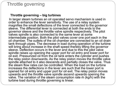 steam turbine govering system pptx