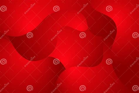 Red Gradient Wave Curve Abstract Background Illustration Vector Stock Illustration