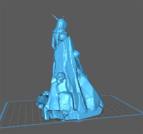 Stl Datei Dämon Futa Mädchen Dandd・3d Druckbares Design Zum Herunterladen