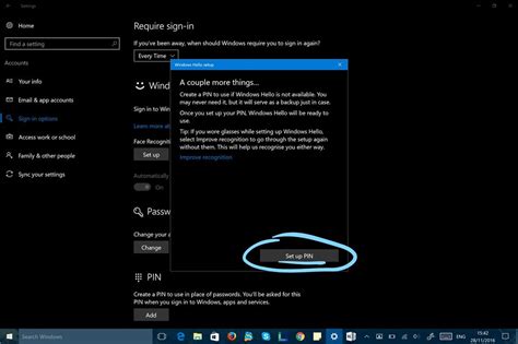 I Am Not Able To Activate Windows Hello Windows Hello Is Preventing