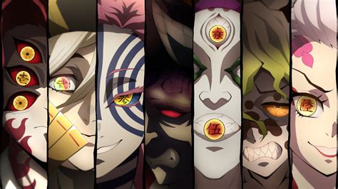 Demon Slayer Hd Wallpaper Oni Faces By 生牡蠣さん