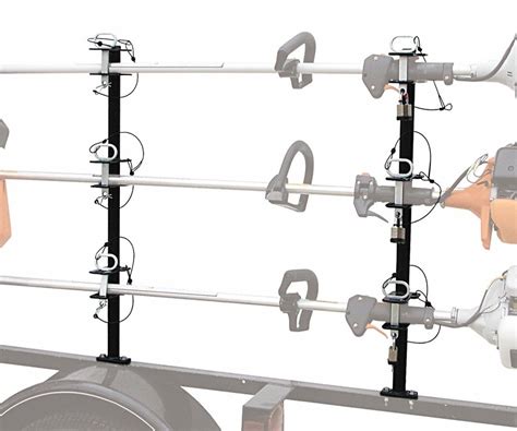 Buyers Products Lockable Trimmer Rack 36 In Overall Lg Lockable Trimmer Rack 6ack8 Lt13