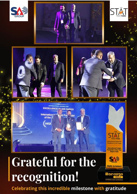 Saconsultants And Forwarders Pvt Ltd On Linkedin Awarded
