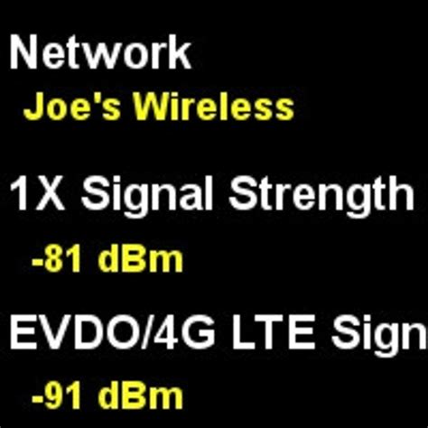 How To Get Cell Signal Strength Reading From Your Phone
