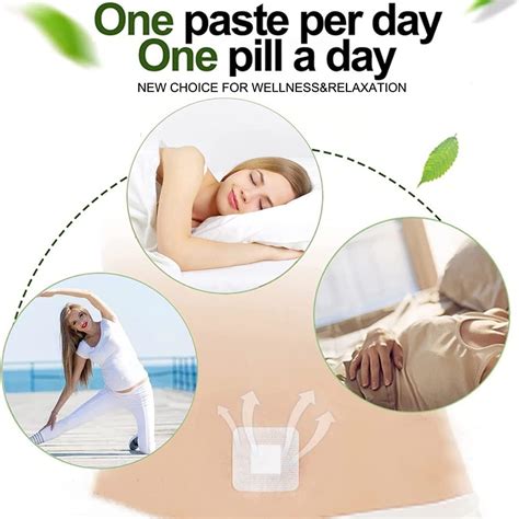 Natural Herbal Belly Sticker 30 Pieces Mugwort Navel Detox Plaster