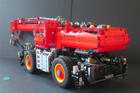MOC Rough Terrain Crane LEGO Technic Mindstorms Model Team And