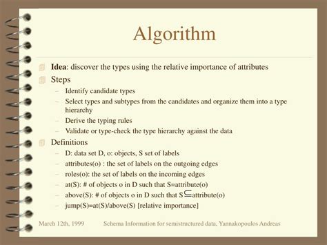 ppt schema information for semistructured data part ii powerpoint