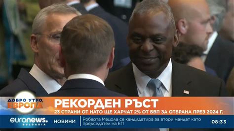 Рекорден ръст 23 държави от НАТО ще харчат 2 от БВП за отбрана през