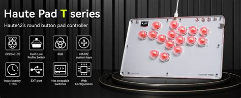 Amazon Com Sehawei Haute42 Arcade Stick 16Keys All Button Gamerfinger With Turbo Functions